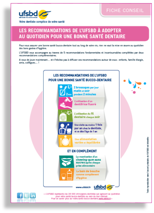 Fiches patients - UFSBDUFSBD